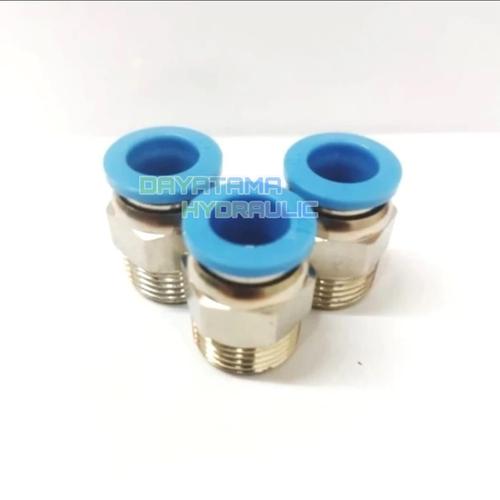 Jual MPC 06 FITTING LURUS PNEUMATIC SELANG 6 MM / FITTING LURUS ...