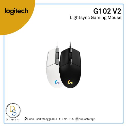 Jual Logitech G 102 V2 Lightsync Gaming Mouse - Hitam - Jakarta Pusat - Dunia Storage Komputer ...