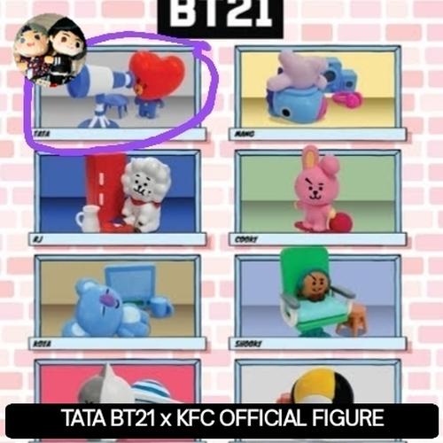 Jual TATA BT21 x KFC OFFICIAL FIGURE - Kota Bekasi - GoldenVante ...