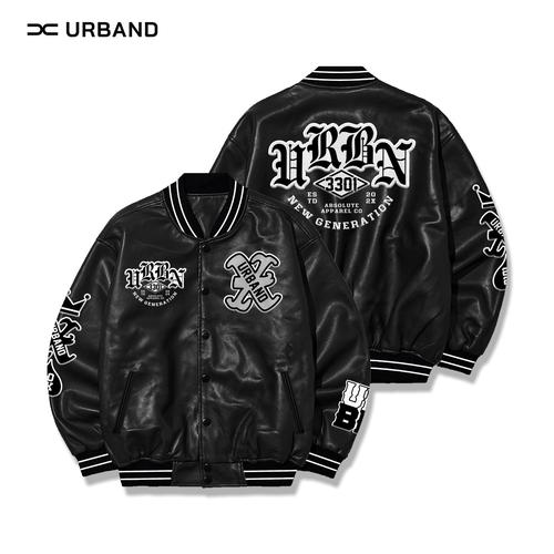 Jual Jaket A517 Varsity Kulit Imitasi - X-Urband Official - Hitam, XXL ...