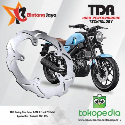 Jual TDR Racing Disc Rotor T-MAX Front 267MM for Yamaha XSR 155 / R15 ...