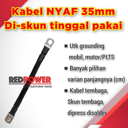 Jual Redpower kabel grounding power PLTS aki jumper paralel seri NYAF ...