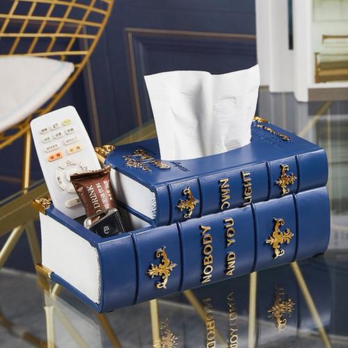 Jual Kotak Tisu Bentuk Buku Eropa Classic / Tempat Tisu Unik / Kotak ...