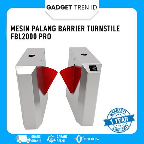 Jual Mesin Akses Kontrol Flap Barrier Fingerprint & RFID FBL2000 Pro ...