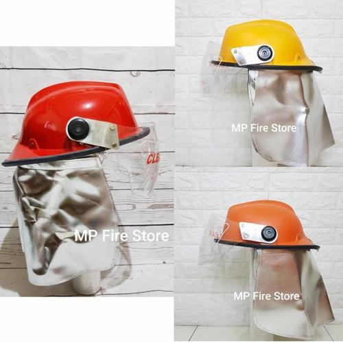 Jual Fire Helmet Helm Damkar Pemadam Kebakaran Fiber Tebal Tahan Panas ...