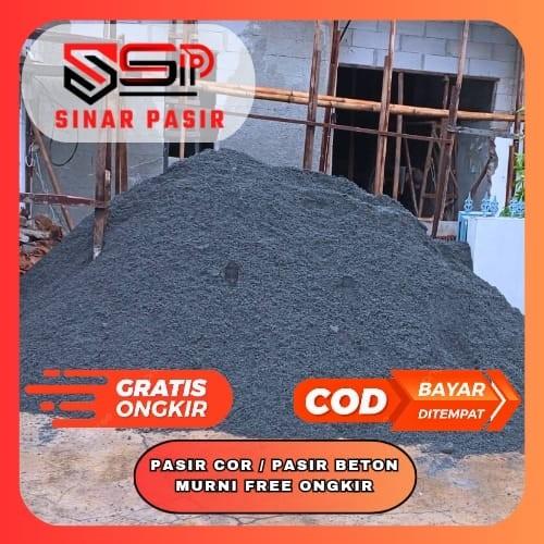 Jual pasir hitam cor pasir beton pasir cor murni 1 truk free ongkir ...