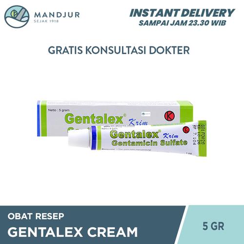 Jual Gentalex Cream 5 g / Antibiotik / Infeksi Kulit - Jakarta Pusat ...