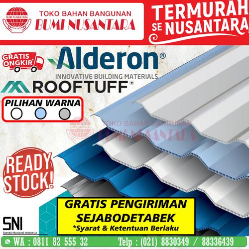 Jual Atap Alderon Asli uPVC Twinwall Double Layer Lebar 860 10mm Bekasi ...