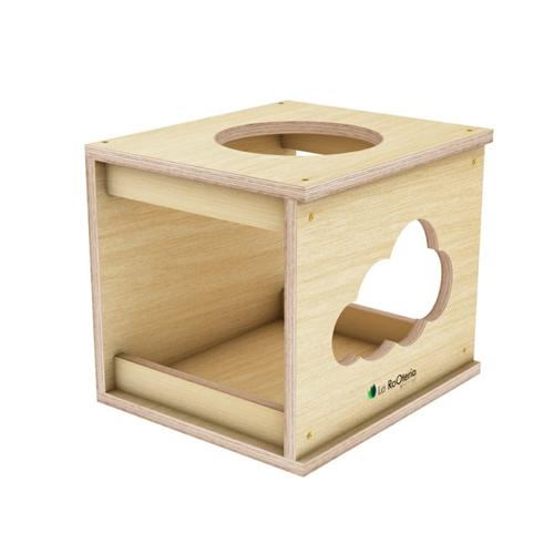 Jual rumah kucing kandang kucing motif polos - bulat - Kota Bekasi ...