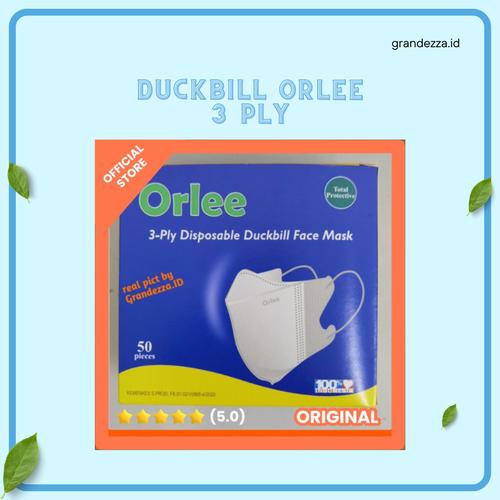 Jual isi 50Pcs Masker Orlee Populer Duckbill Earloop Cantol Original ...