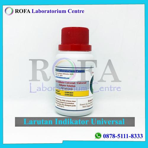 Jual ~ LARUTAN INDIKATOR UNIVERSAL / UNIVERSAL INDICATOR SOLUTION / LARUTAN UJI PH - - 100 mL ...
