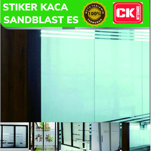 Jual sticker kaca sandblast lebar 120 /cutting sticker sandblast custom ...