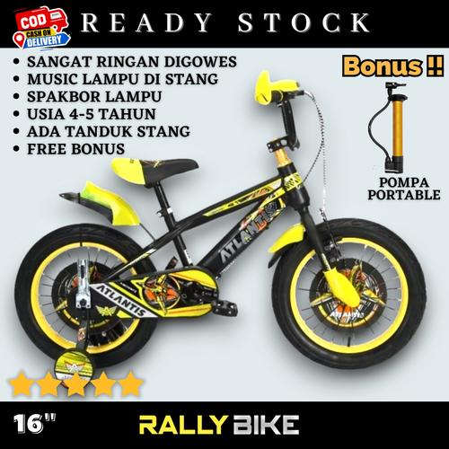 Jual Sepeda anak 4 tahun cowok ukuran 16 inc murah depok - Kota Depok ...