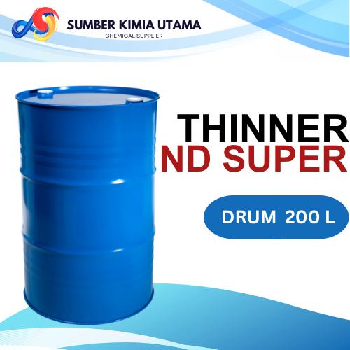 Promo Thinner ND SUPER Drum 200 Liter - Tiner ND - Thinner Serbaguna ...