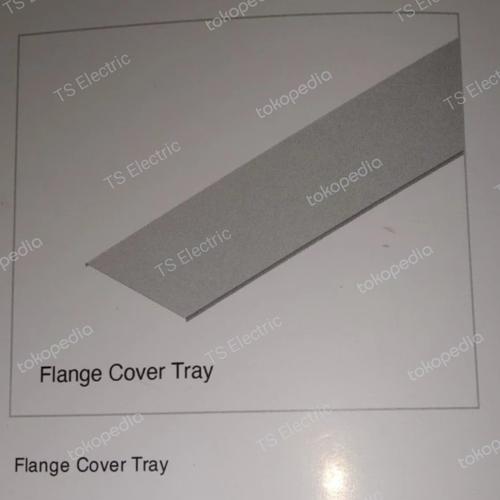 Jual Flange Cover Tray / Tutup Kabel Tray Uk. 100x3000mm Galvanis @3Mtr ...