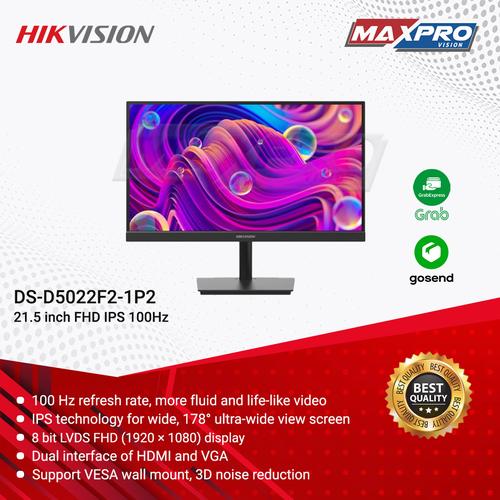 Jual DS-D5022F2-1P2 - HIKVISION MONITOR 22 INCH FULL HD IPS 100HZ ...