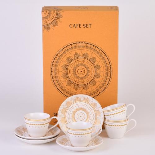 Promo SANGO Set Cangkir Mandala White (Isi 8) - Cangkir & Rak A - Kota ...