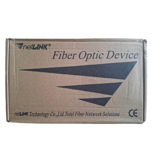 Jual Media Converter Netlink 4 Port FO To 4 Port Lan 10/100 - Fiber ...