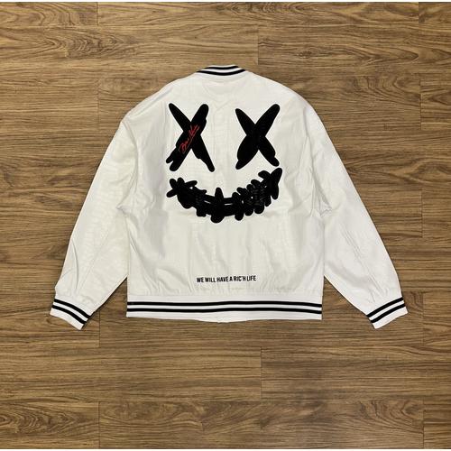 Promo ricky is clown embro white varsity jacket original - L - Jakarta ...