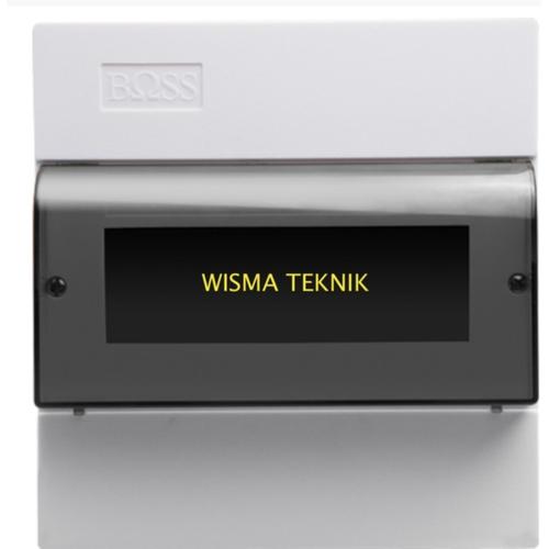 Jual MCB BOX 20 Group Outbow Surface Mounting BOSS Vires BMES20TR ...
