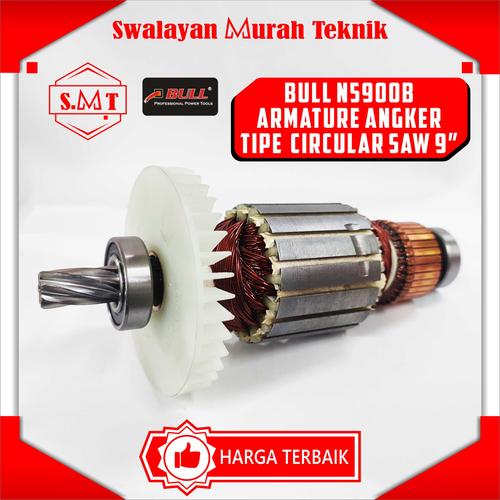 Jual BULL N5900B ARMATUR ROTOR ANGKUR ANGKER MESIN POTONG KAYU CIRCULAR ...