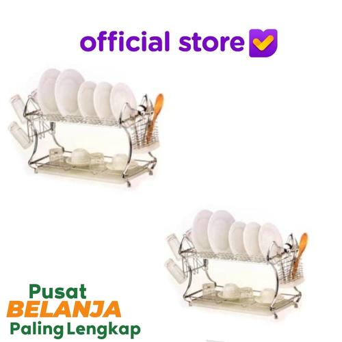 Jual Rak Piring Stainless Steel Ae-1143a - Putih - Jakarta Timur - rupa ...