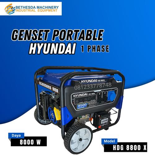 Jual Genset Portable 10 kva 8000 Watt Open 1 Phase Genset Bensin ...