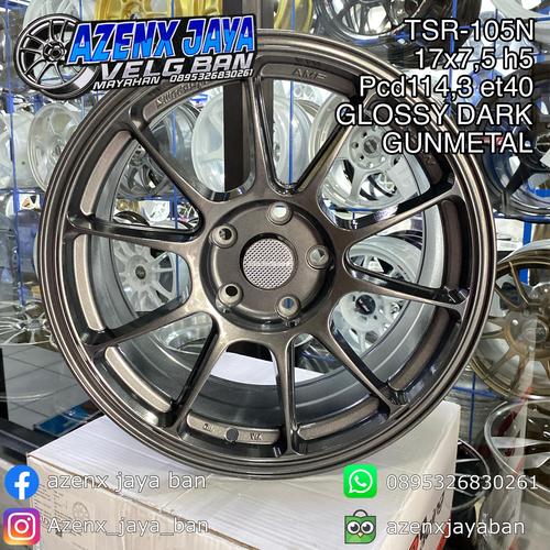 Jual velg mobil wedssport TC105X R17 - Kab. Grobogan - azenx jaya ban ...