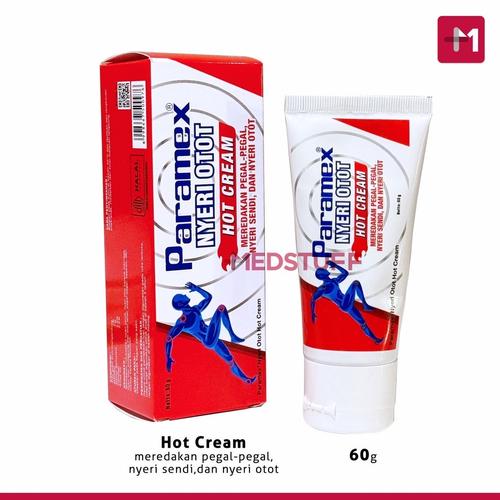 Jual Paramex Nyeri Otot Hot Cream Pereda Nyeri Otot Pegal Krim Paramex ...