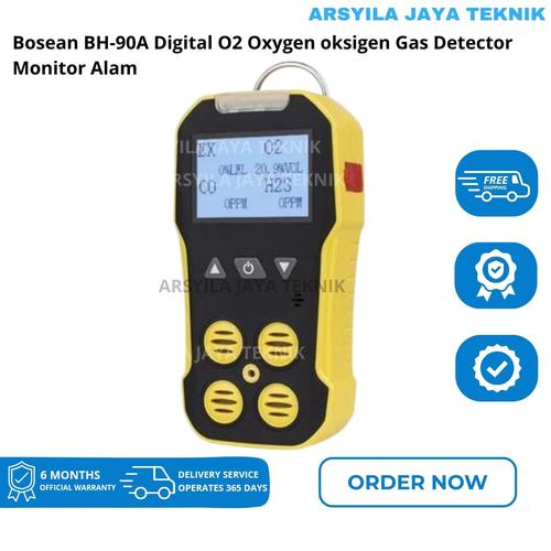 Jual Bosean BH-90A Digital O2 Oxygen oksigen Gas Detector Monitor Alam ...