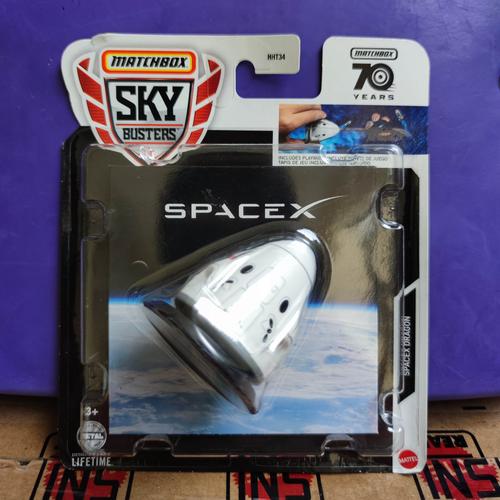 Jual Matchbox Sky Busters SpaceX Dragon | Match Box Space X - Kota ...