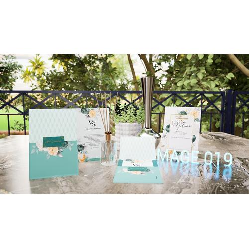 Jual Undangan pernikahan blanko mage 19 nikah wedding murah unik elegan ...