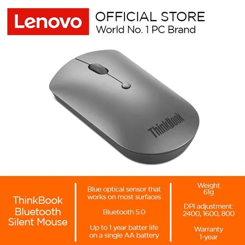 Promo Lenovo ThinkBook Bluetooth Silent Mouse - Jakarta Pusat - Lenovo ...