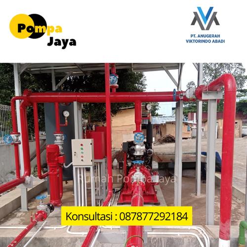 Jual Pompa Hydrant Diesel 150x100 FSKA 750 GPM 10 Bar Murah Pompa ...