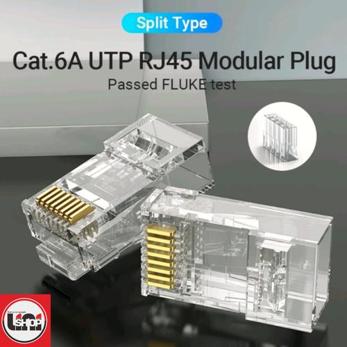 Jual VENTION Modular RJ45 Cat6 konektor Lan RJ45 - Kab. Sleman - Lini ...
