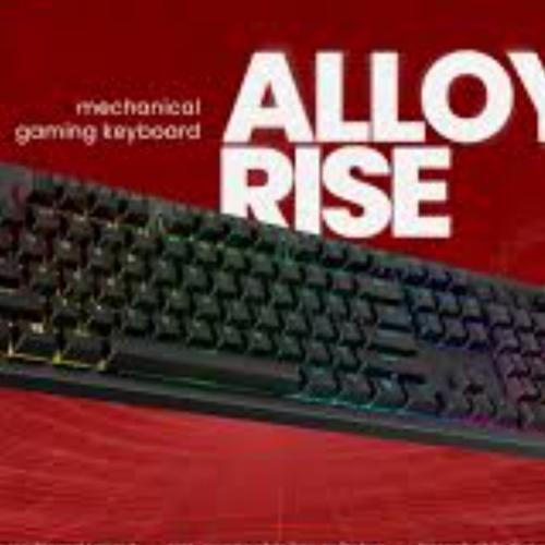 Jual hyperX Alloy rise RGB Hot swappable mechanical keyboard fullsize ...