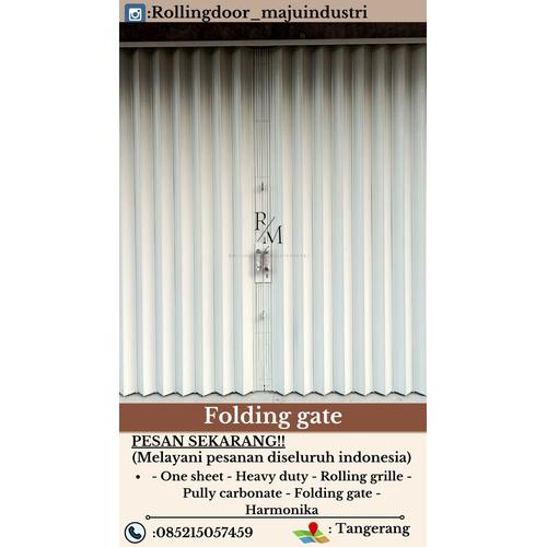 Jual Rollingdoor tipe pintu folding gate cocok untuk toko/ruko, bahan ...