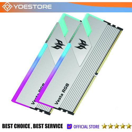 Promo MEMORY ACER PREDATOR VESTA DDR4 RGB 3600 MHZ DUAL KIT - 8GBX2 ...