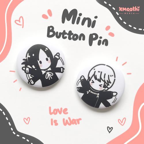 Jual KAGUYA X MIYUKI MINI BUTTON PIN - KAGUYA-SAMA: LOVE IS WAR - ANIME ...