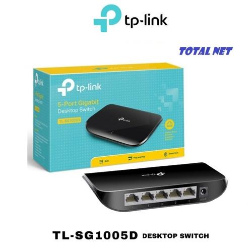 Jual TPLINK TL-SG1005D 5 Port Gigabit Desktop Switch Hub SG1005D ...