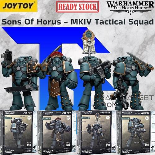 Jual JOYTOY Warhammer The Horus Heresy Sons Of Horus MKIV Tactical ...