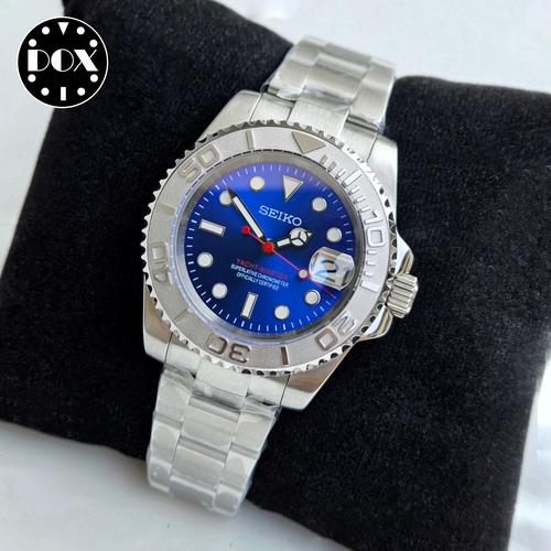 Promo Mod Seiko Yacht-Master Blue NH35 Automatic Sapphire Rantai Oyster - Kota Bekasi - DOX MOD ...