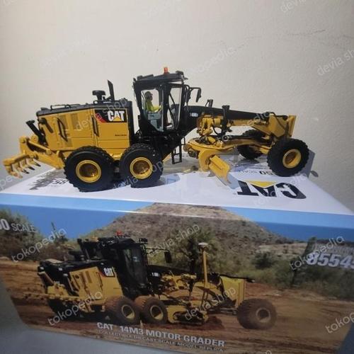 Jual Miniatur Motor Grader CAT 14M3 Miniatur alat berat Cat - Kota ...