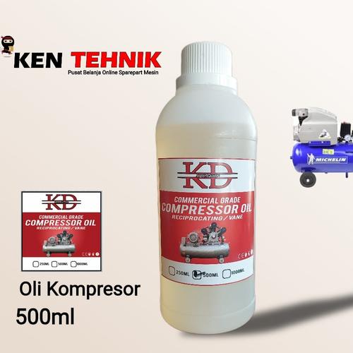Jual Oli Kompresor 500ml IS0 VG68 / Oli Khusus Kompresor Angin 500ml ...