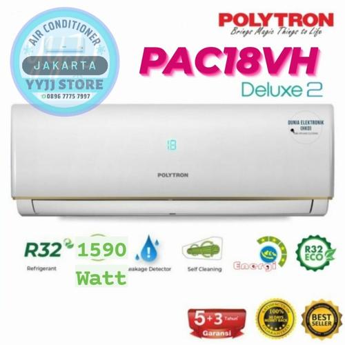 Jual AC Split Merk POLYTRON Standard 2PK PAC18VH PAC 18 VH - Unit Only ...