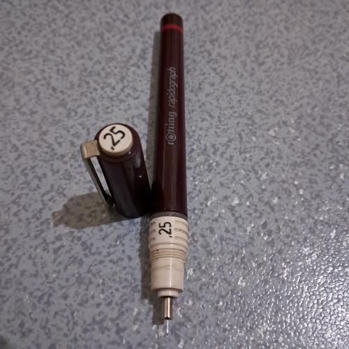 Jual Rotring Rapidograph 0.25 rapido jerman pulpen gambar teknik item ...