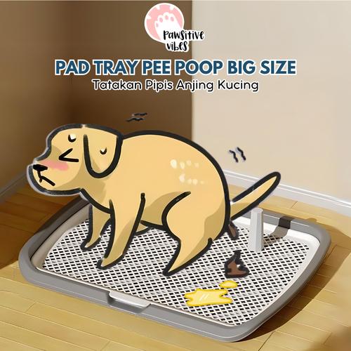 Jual PREMIUM PET TOILET - Tatakan Pipis Anjing Kucing Pad Tray Pee Poop ...