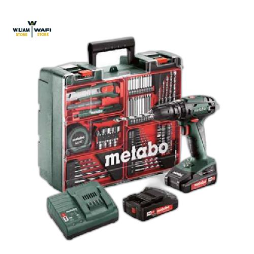 Jual Metabo Set Mesin Bor Baterai Tembok Besi Kayu Tangan/Cordless ...