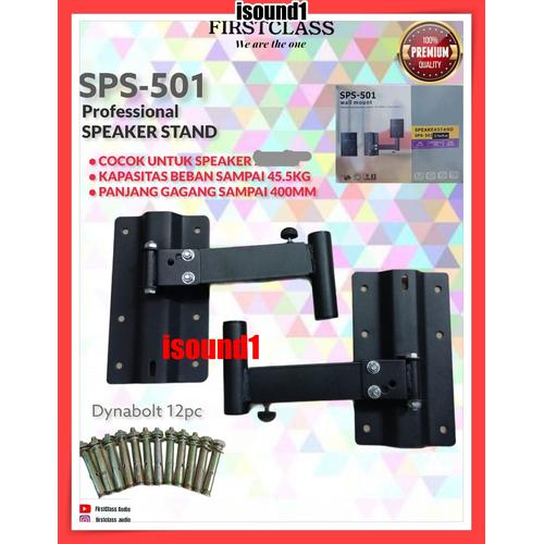 Jual BRACKET BREKET STAND SPEAKER GANTUNG TEMBOK DINDING WALL ...