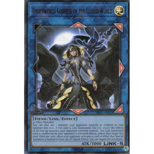 Jual Underworld Goddess of the Closed World | Rarity | Yugioh AE ES01 ...